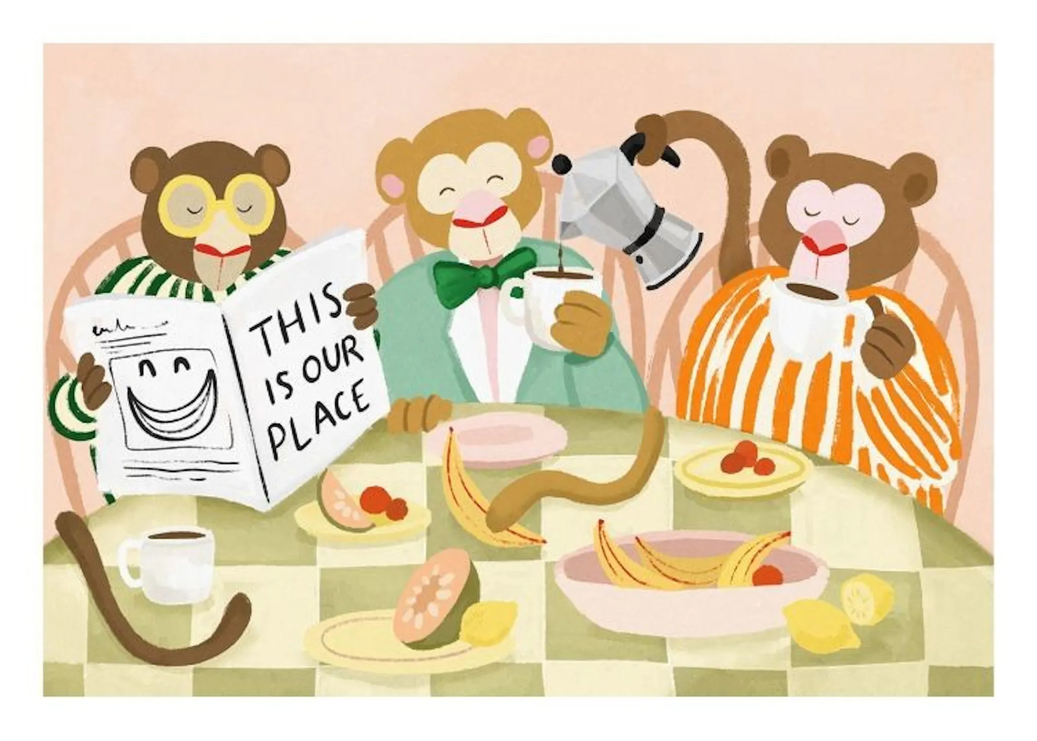 Monkey Business Poster