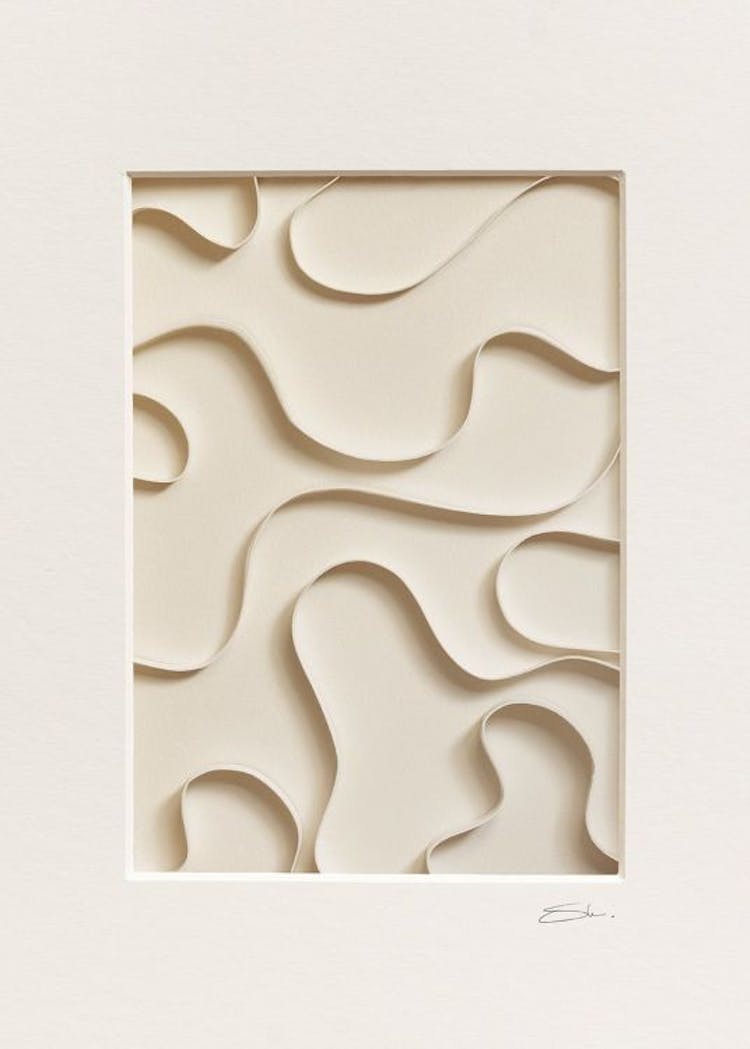 Tactile Shapes No2 Print