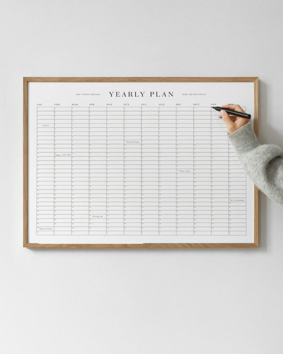 Planner posters | Creatieve planner posters – Desenio.nl