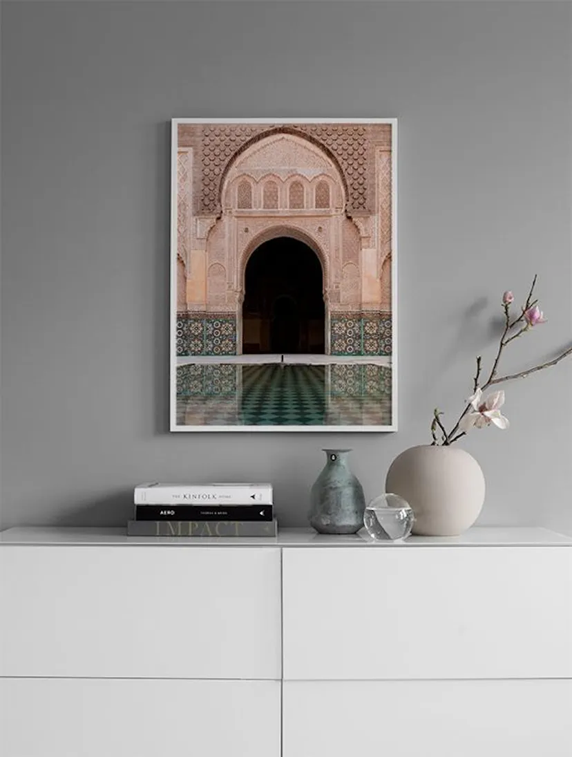 Marrakech Facade Poster