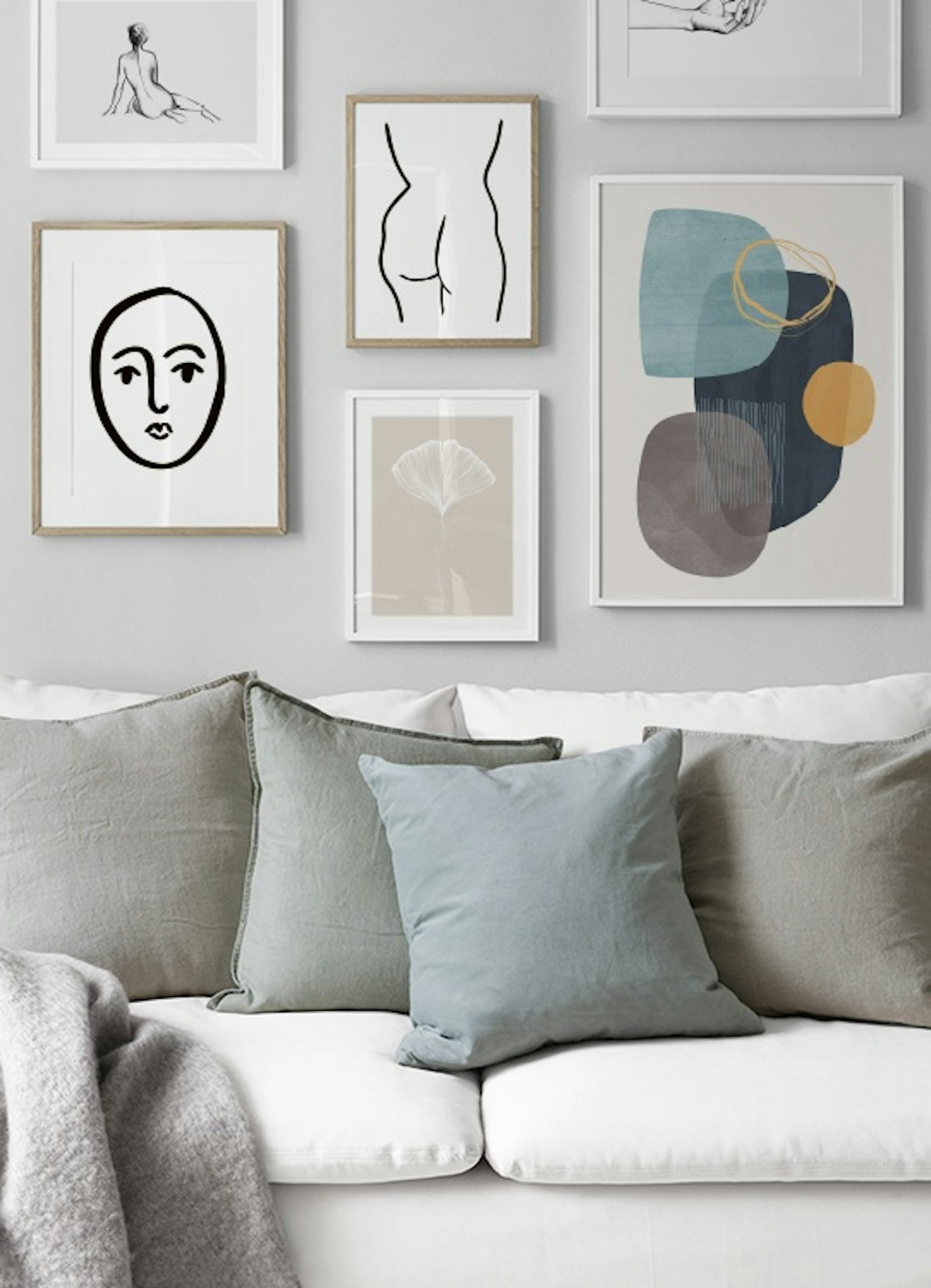 Reaching Hands Poster