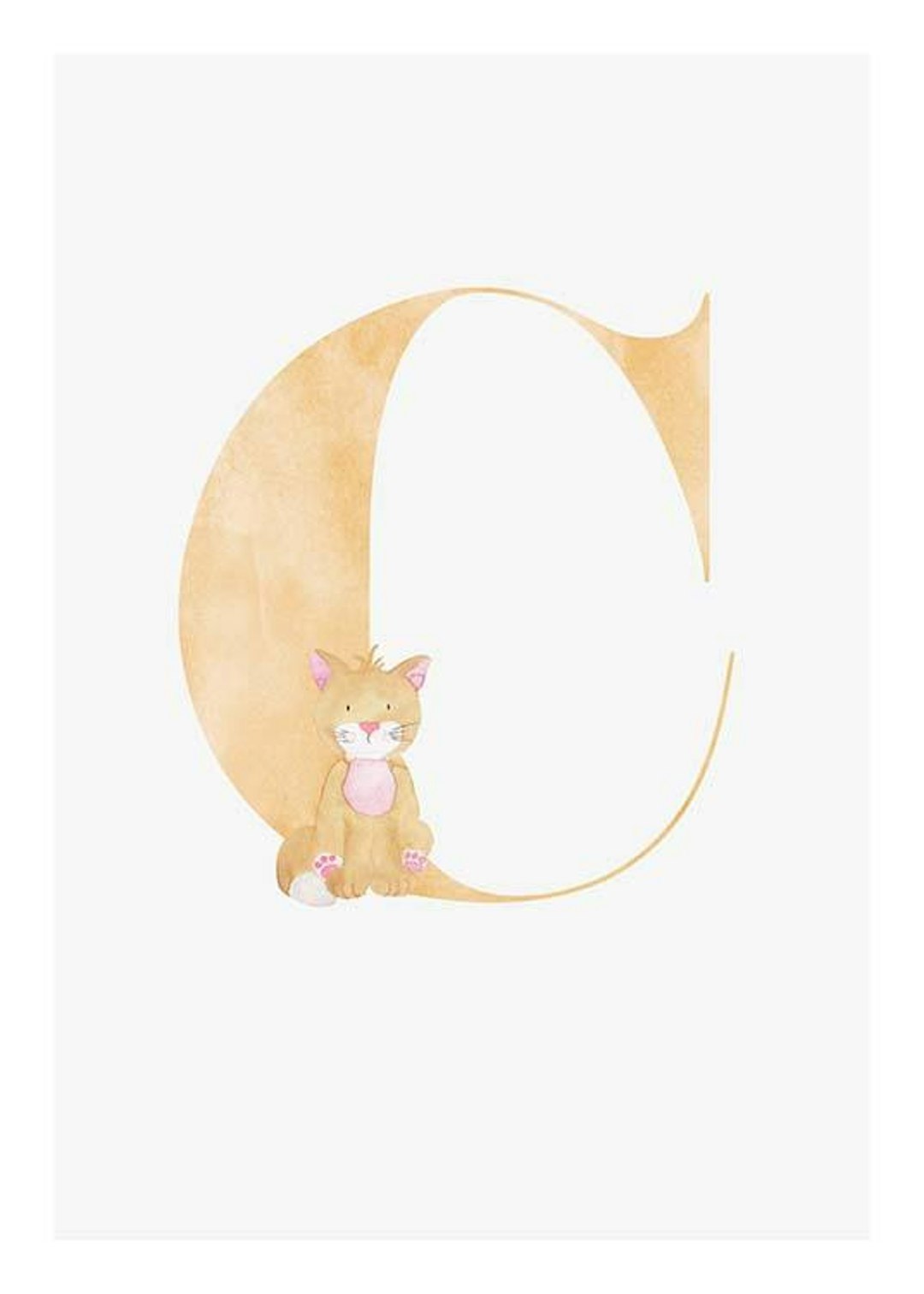 Arte com letras. Posters com as letras do alfabeto | Desenio.pt