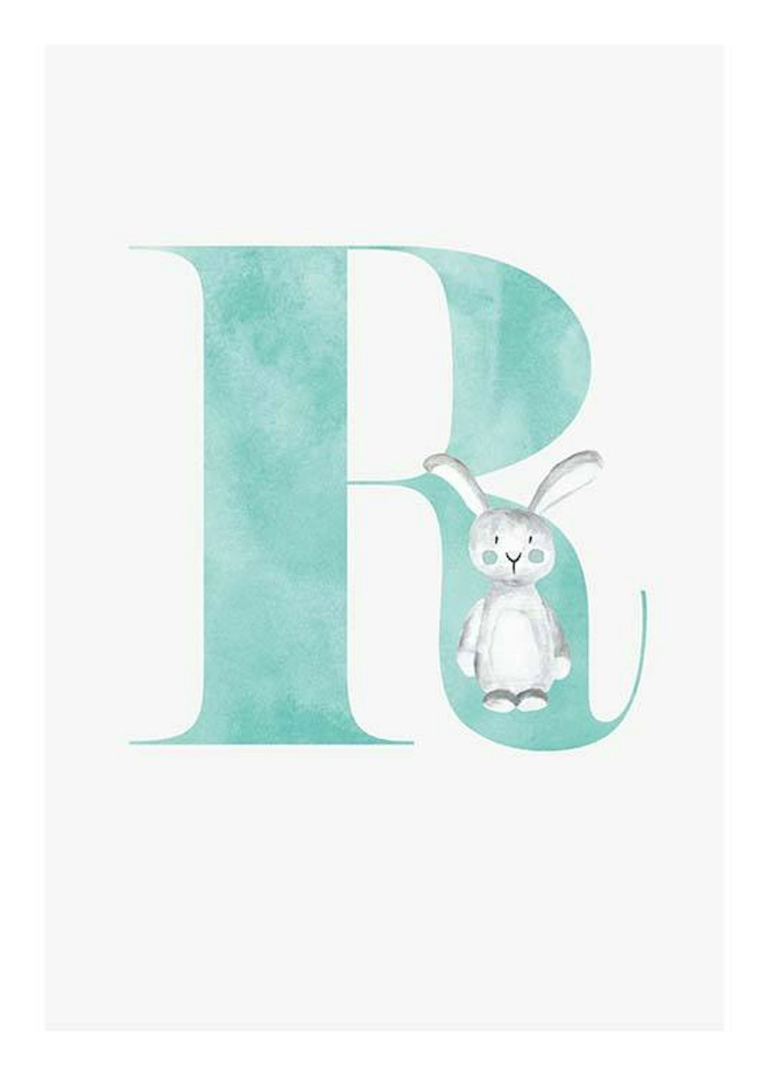 Arte com letras. Posters com as letras do alfabeto | Desenio.pt