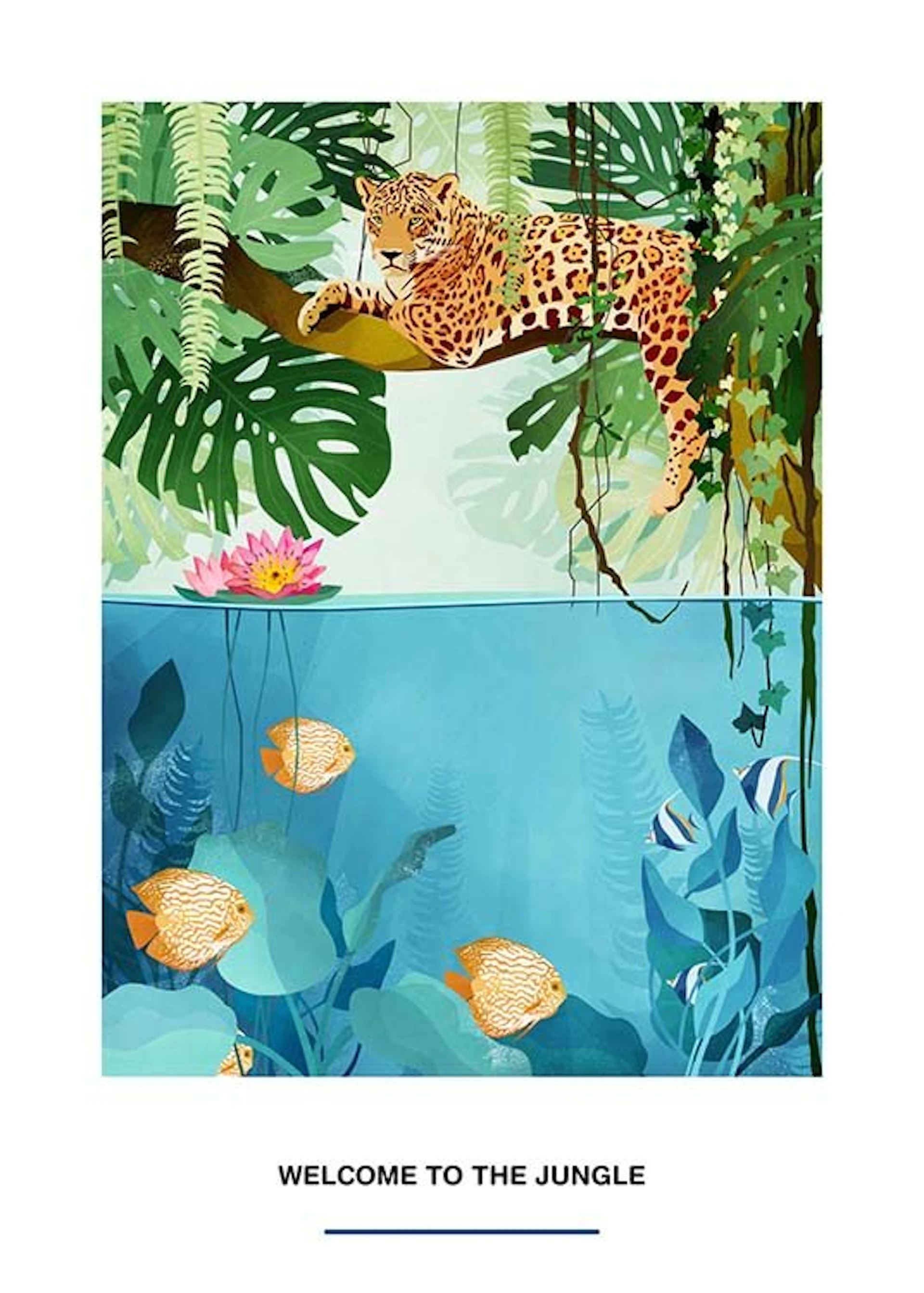 Welcome To The Jungle Poster