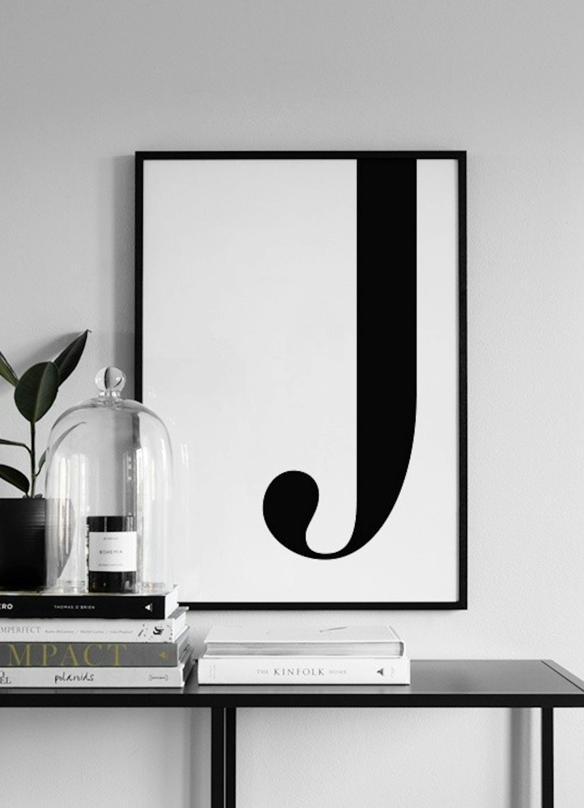 Letter J Poster