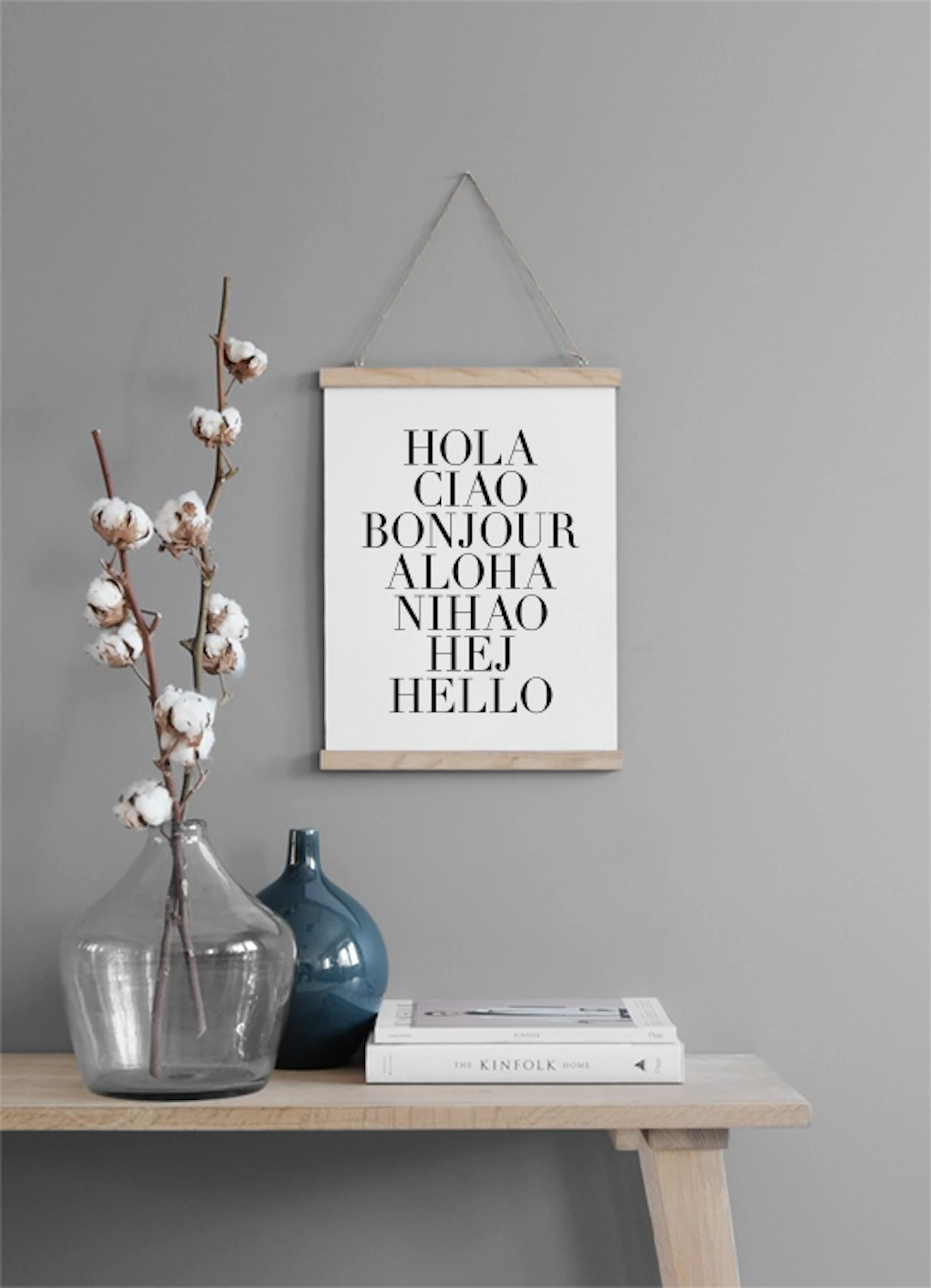How To Say Hello Poster