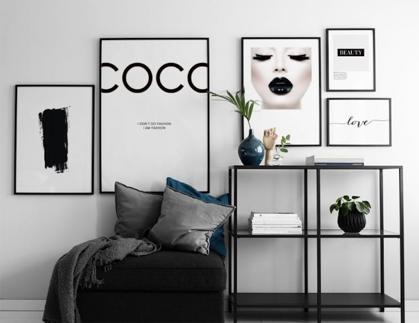 Chanel tavla | Poster och Coco Chanel citat | Affischer online - desenio.se