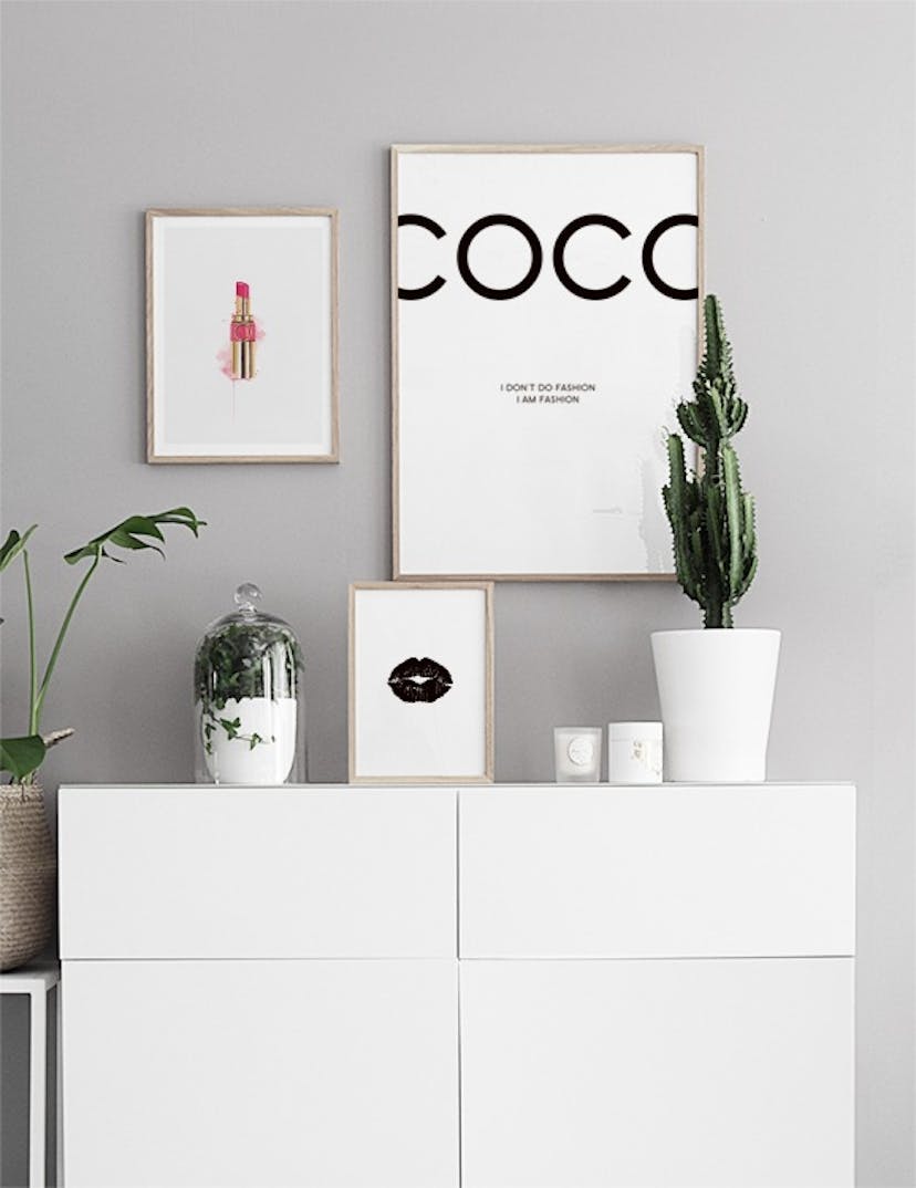 Chanel tavla | Poster och Coco Chanel citat | Affischer online - desenio.se