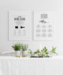 Kitchen wall art with wine | Prints and posters for kitchen – desenio.co.uk