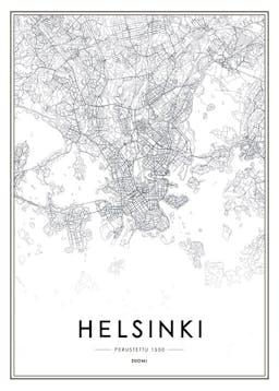 Julisteet kartoilla ja kaupungeilla | Karttajulisteet | Desenio.fi