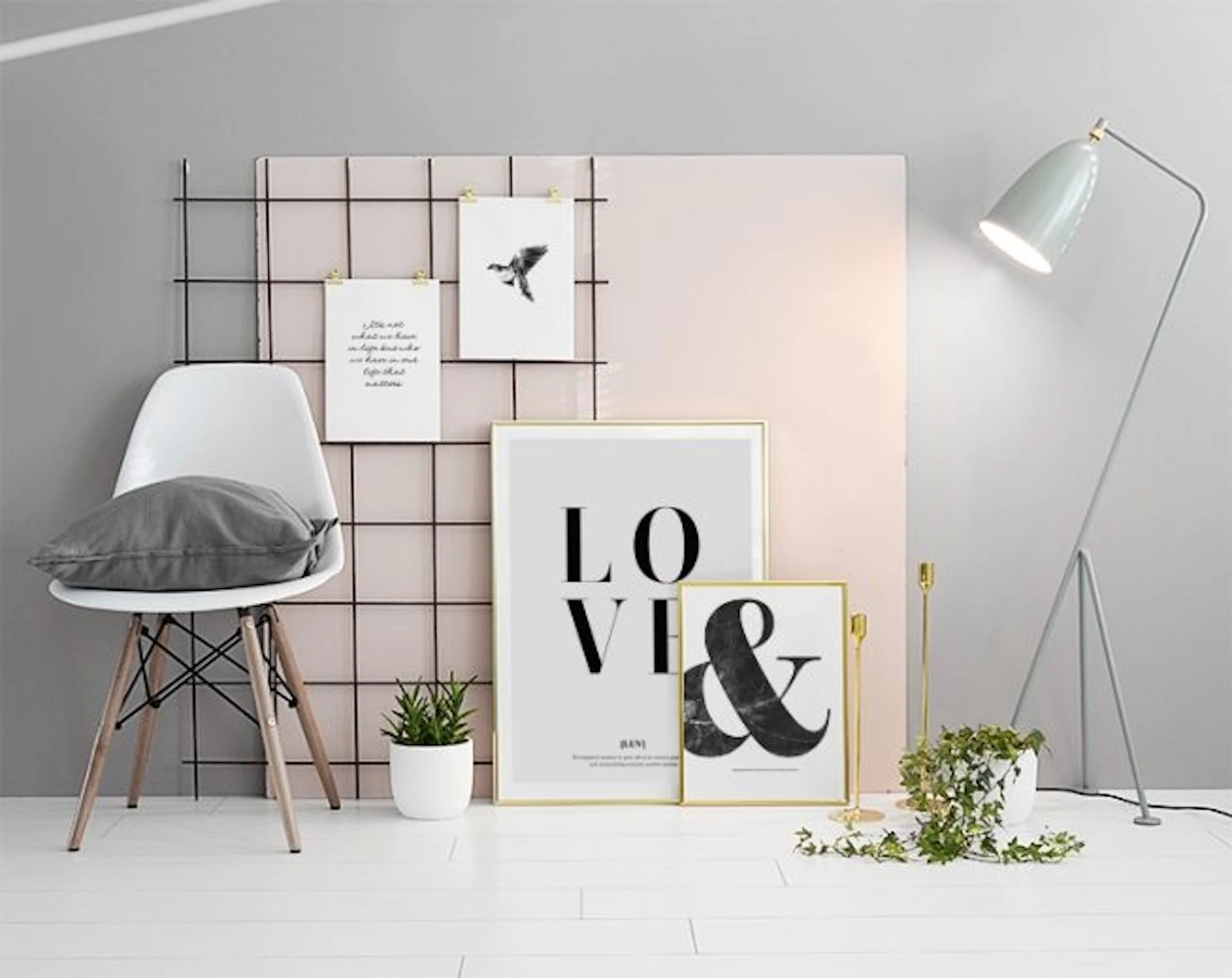 Love Text Poster