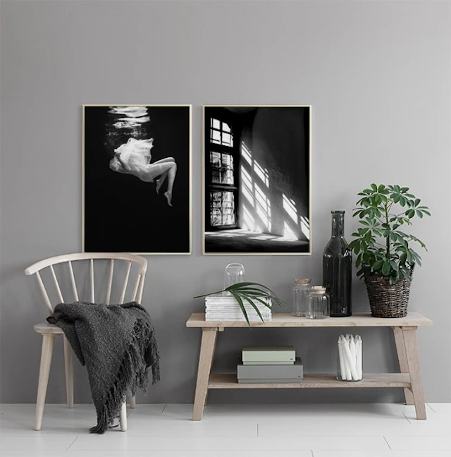 Zwart-wit fotokunst. Poster met foto. Zwart-witte posters - desenio.nl