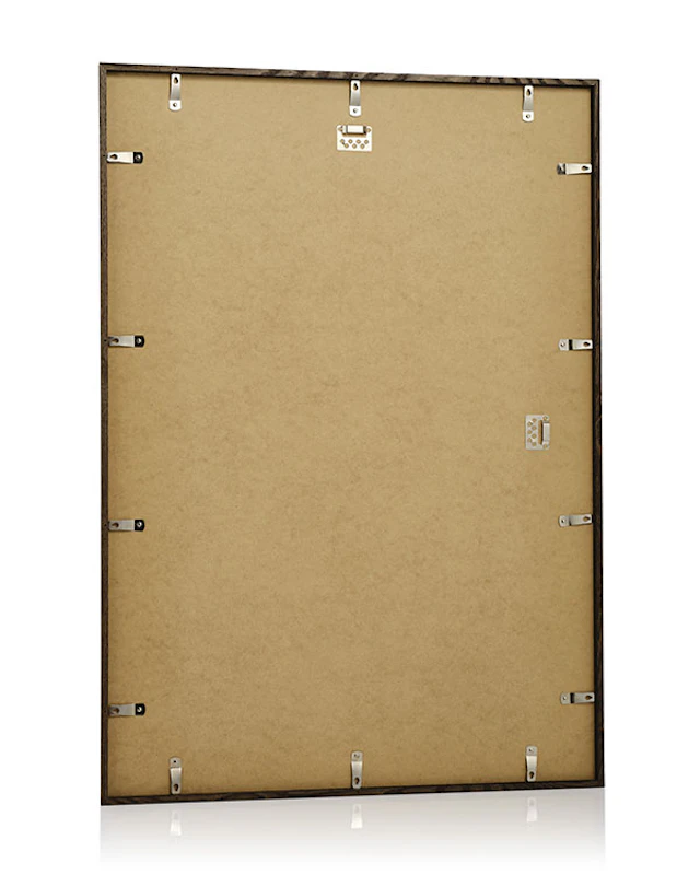 Picture frame in dark wood, 70x100