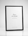 Black picture frame, 100x150 - Black wood frame - Desenio.co.uk