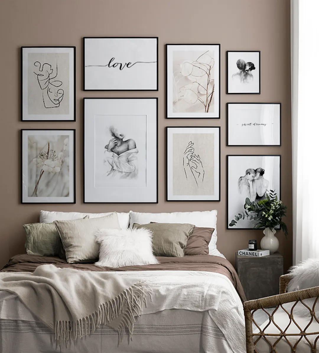 Design Inspiration und Wandbilder für das Schlafzimmer | Desenio