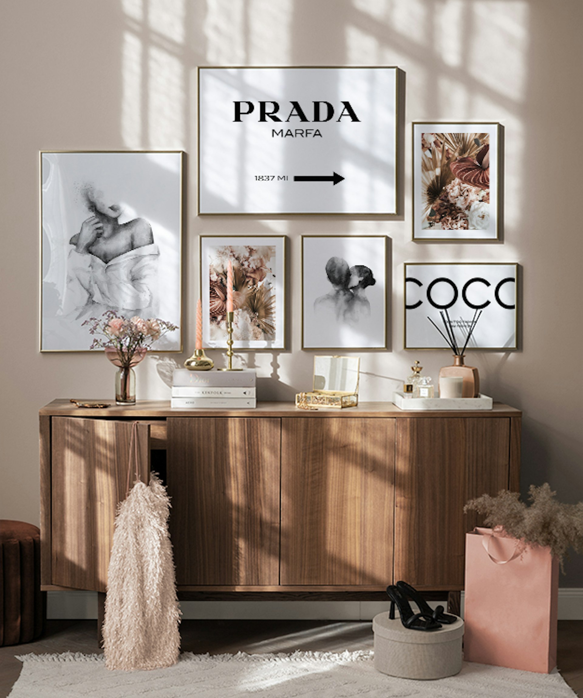 Family Scrabble Poster