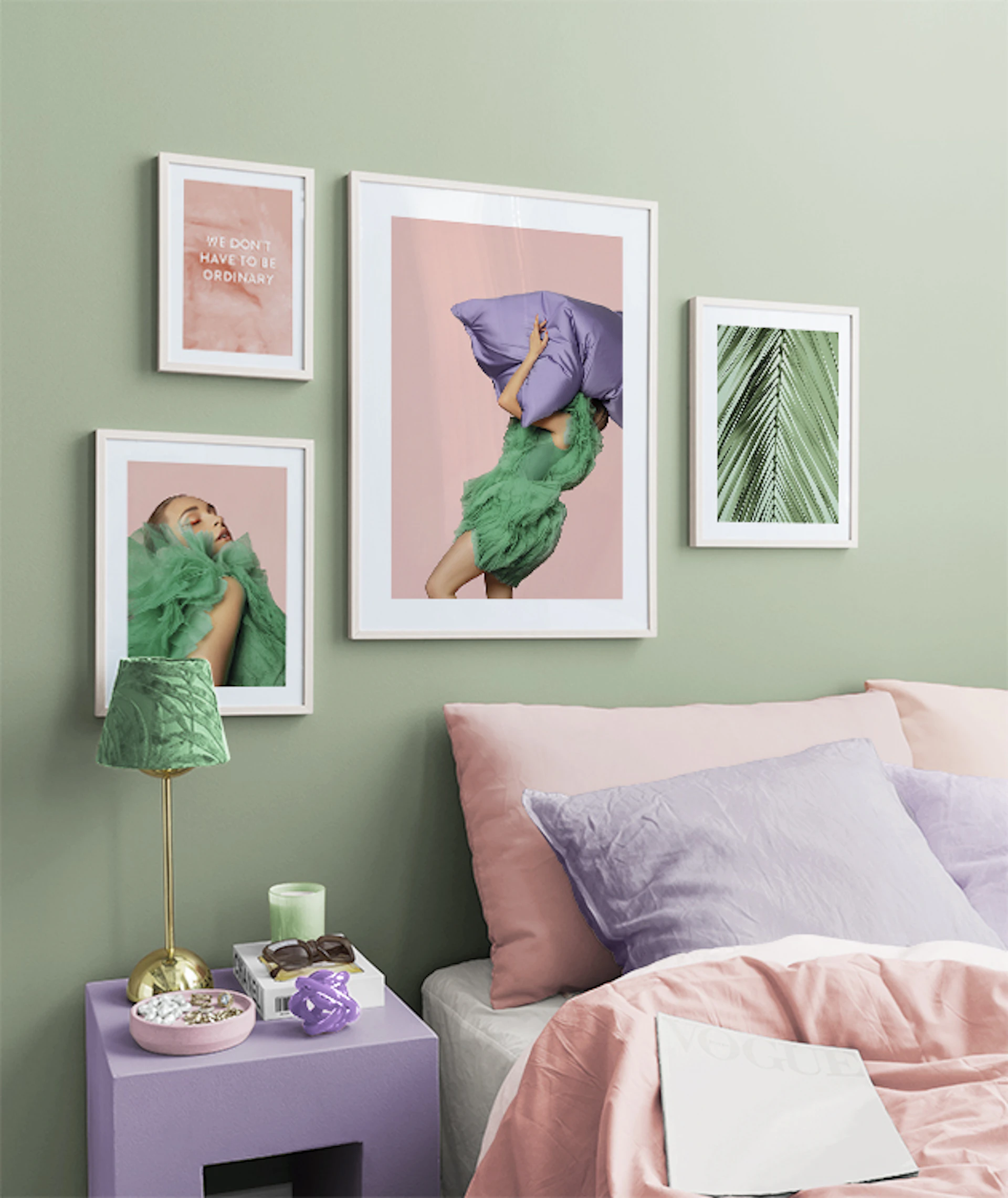 Cuadros de moda. ¡Decora con arte procedente del mundo de la moda!