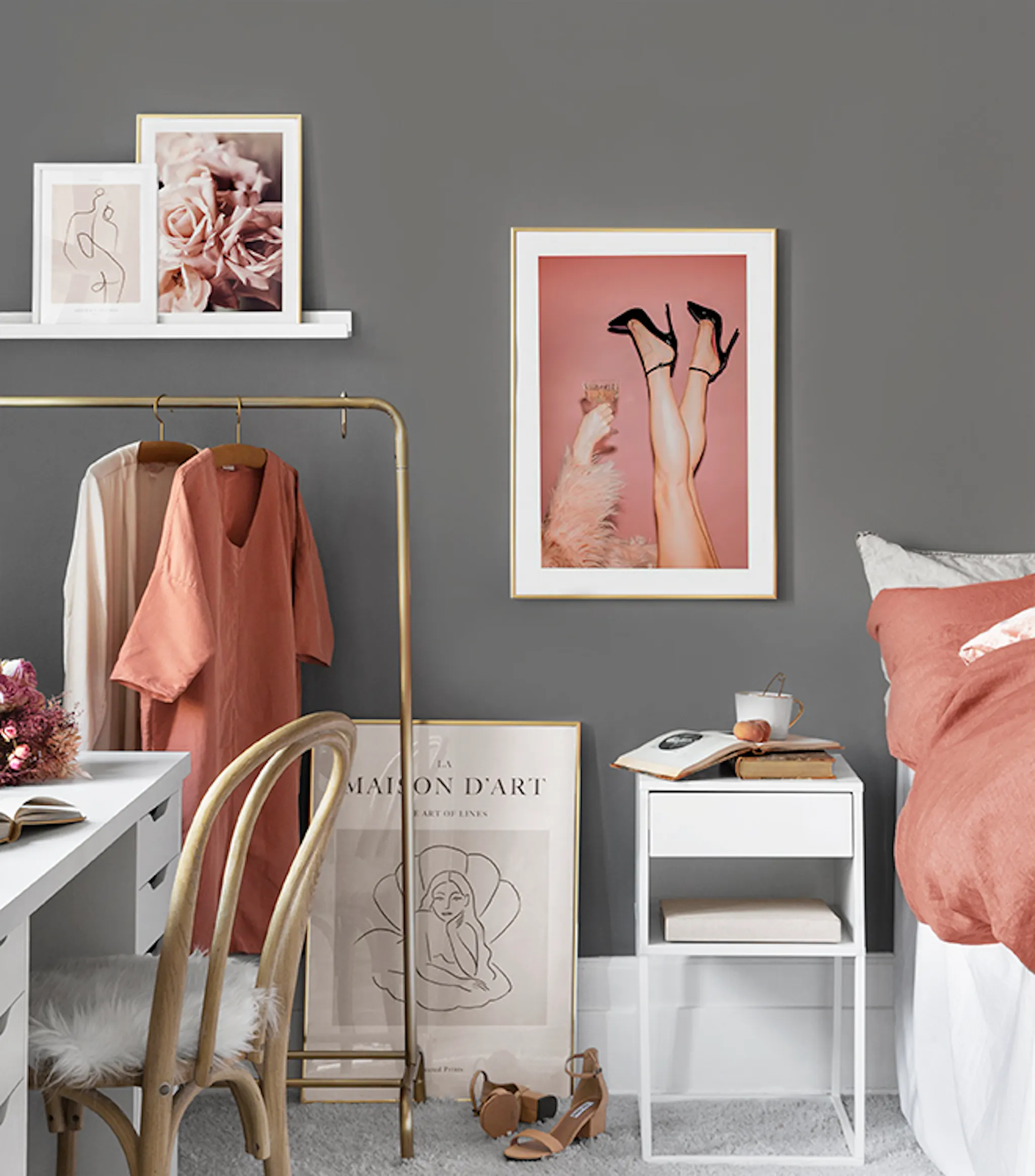 Design Inspiration und Wandbilder für das Schlafzimmer | Desenio