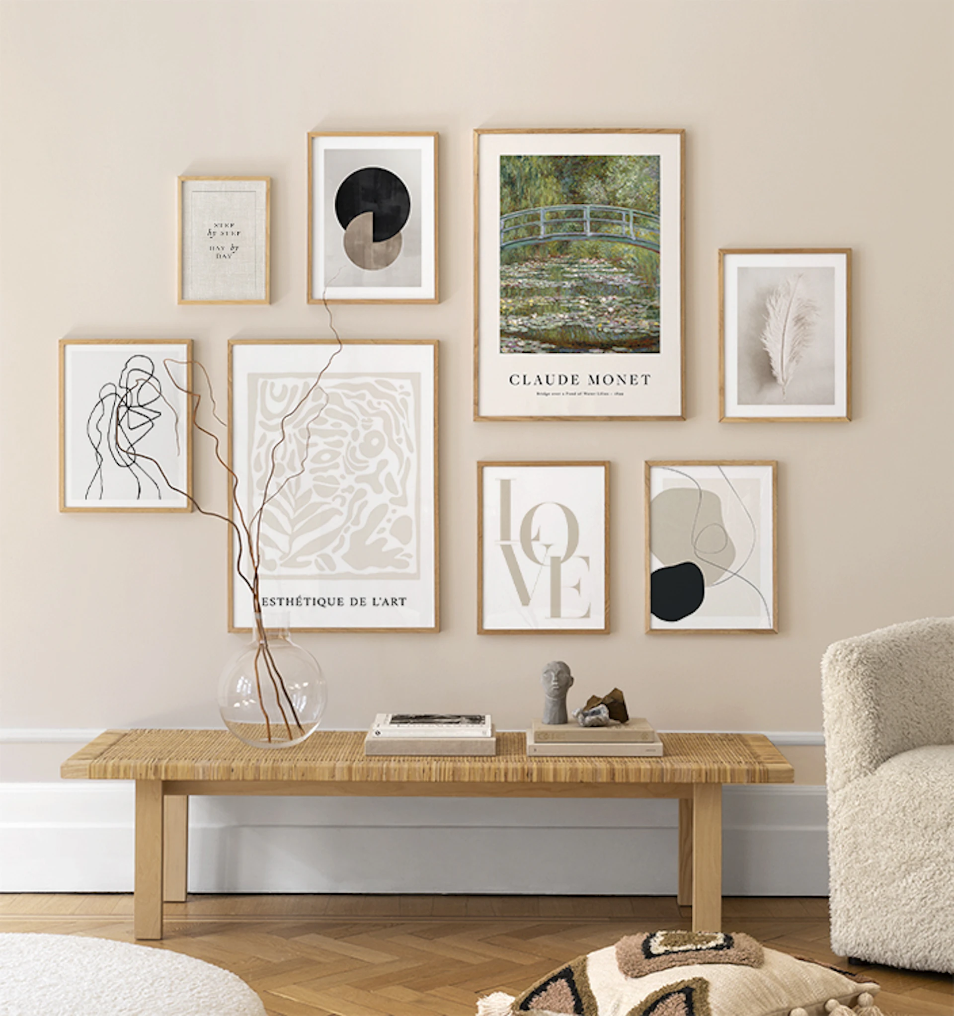 French Landscape No4 Poster
