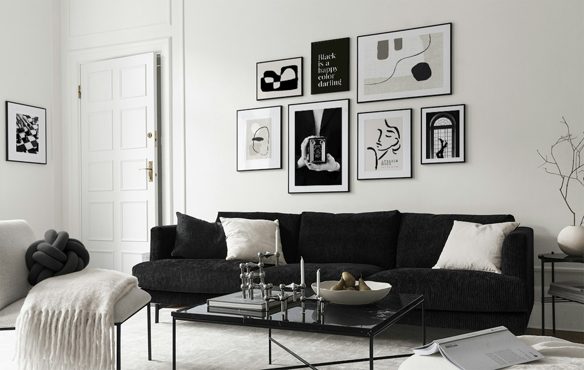 Line art gallery walls | Minimalistic styles - Desenio.com.au