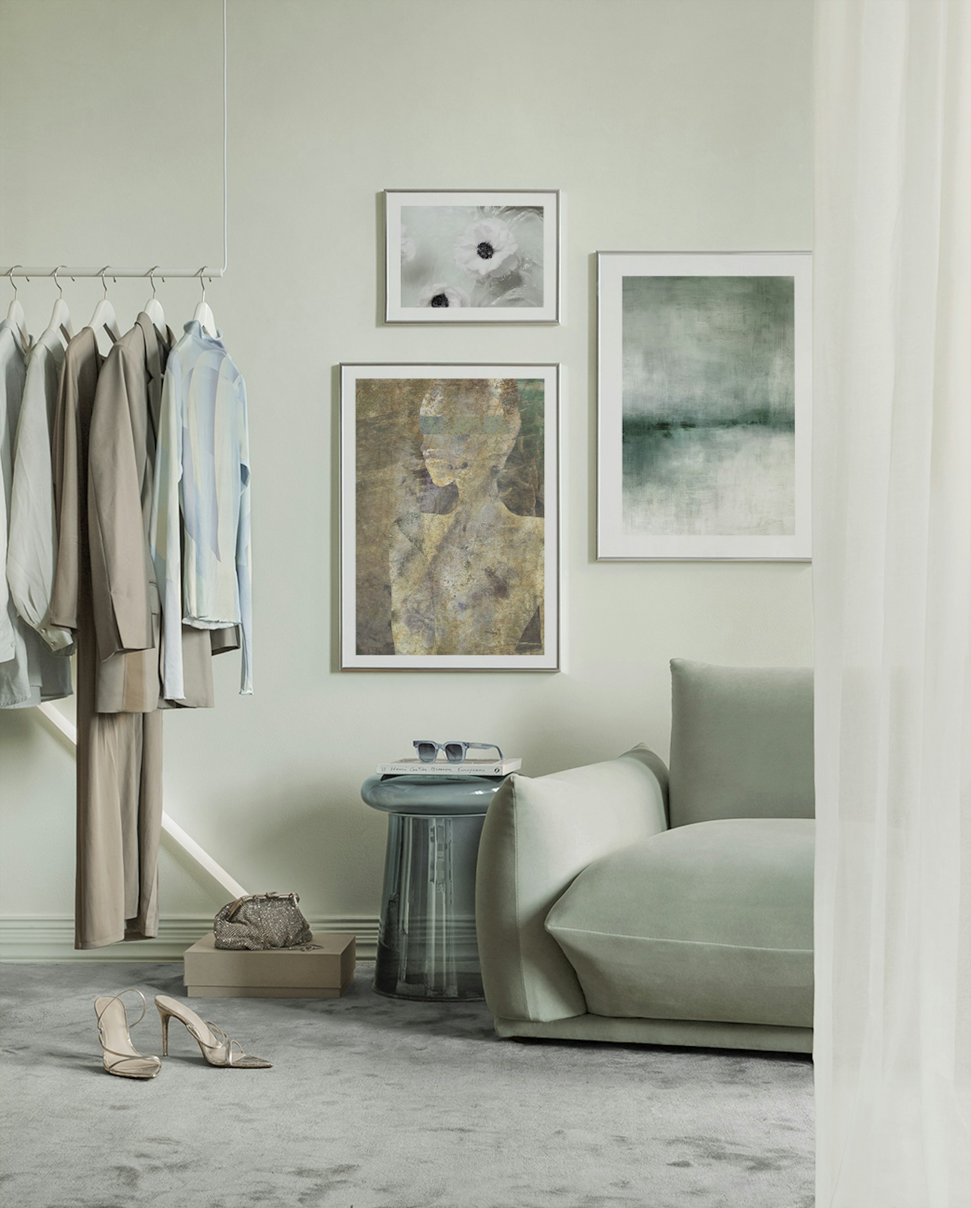 Botanical gallery walls