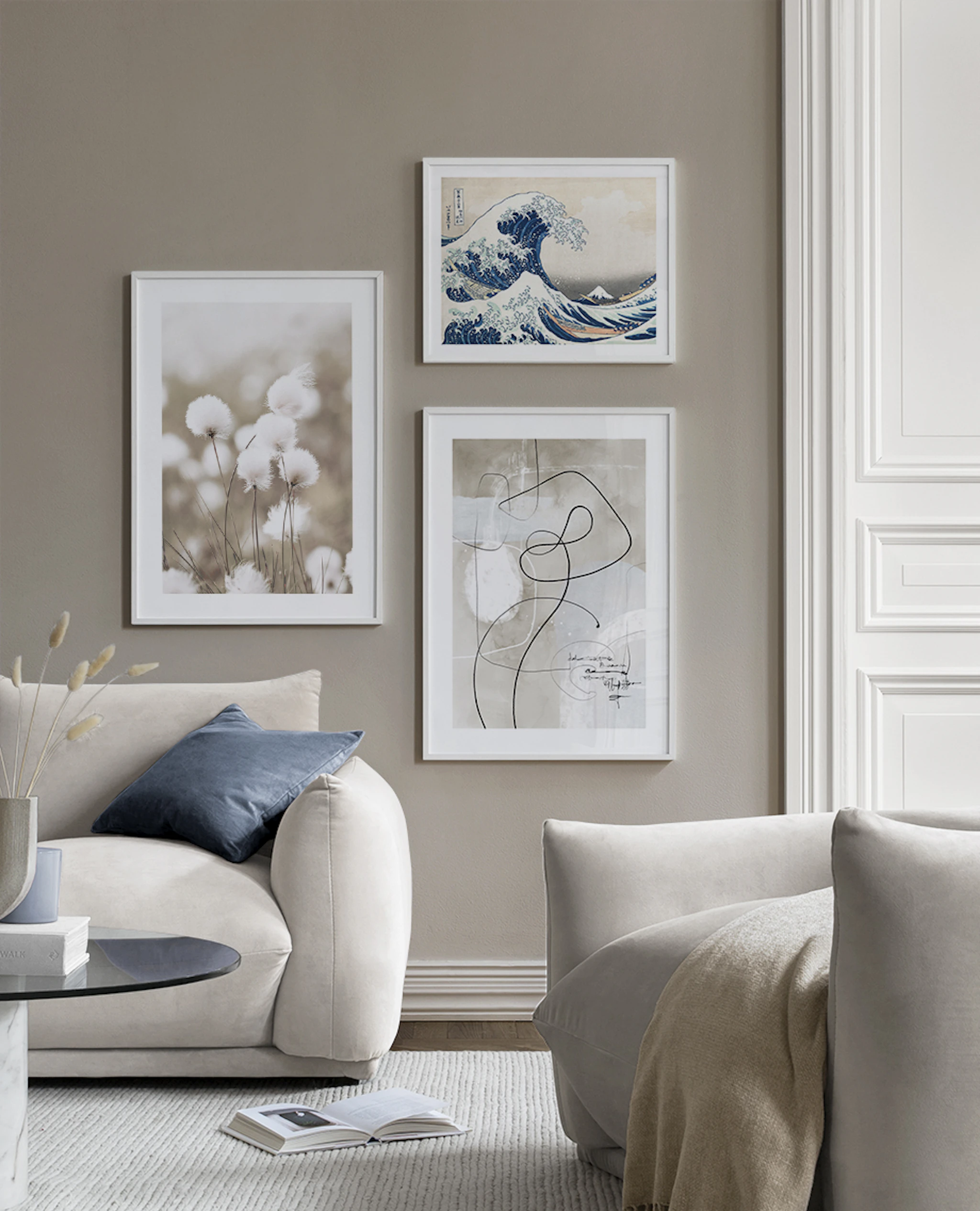 Neutral Watercolor No2 Poster - Beige acquerello - desenio.it