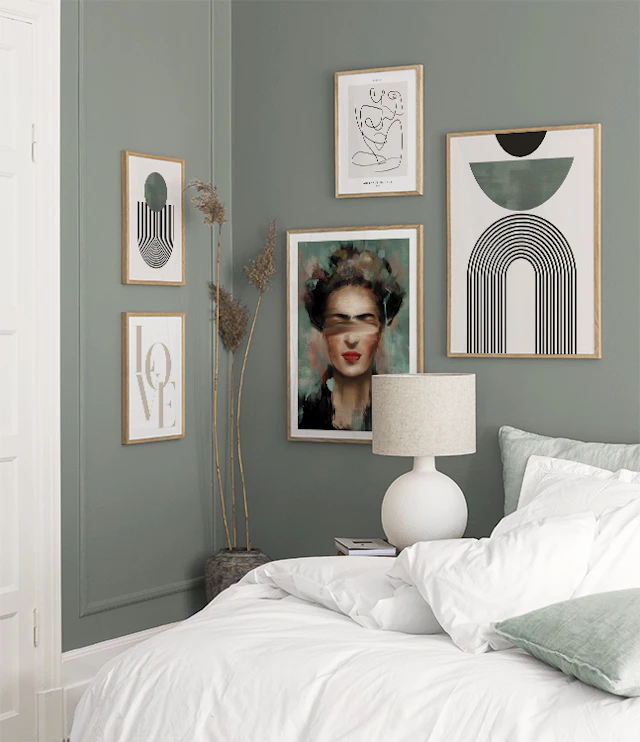 Design Inspiration und Wandbilder für das Schlafzimmer | Desenio