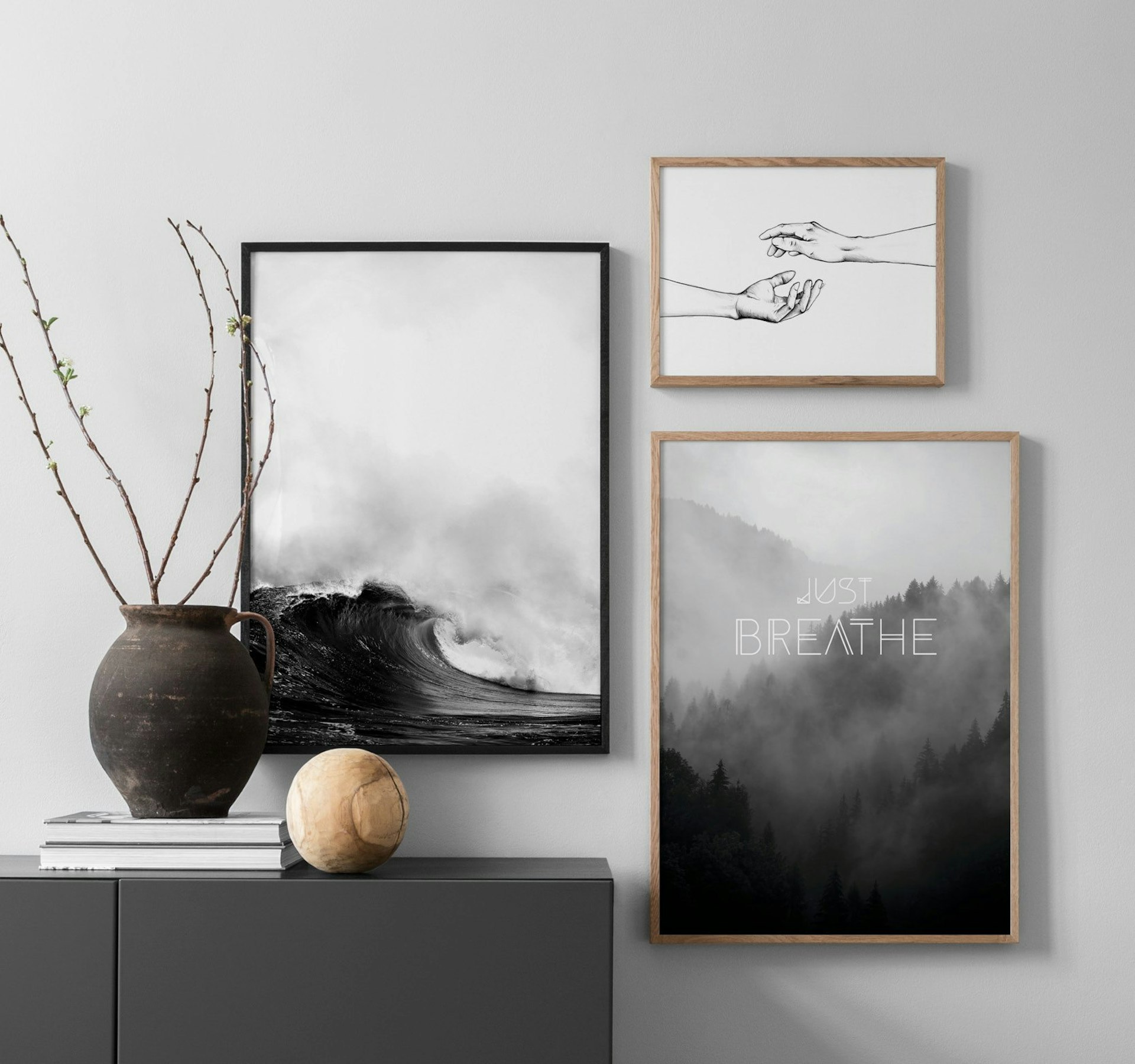 Poster mit Meeresfotografie, Welle | Plakat mit Fotokunst | Poster ...