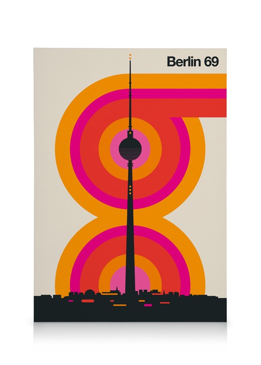 Berlin 69 Stampa su tela