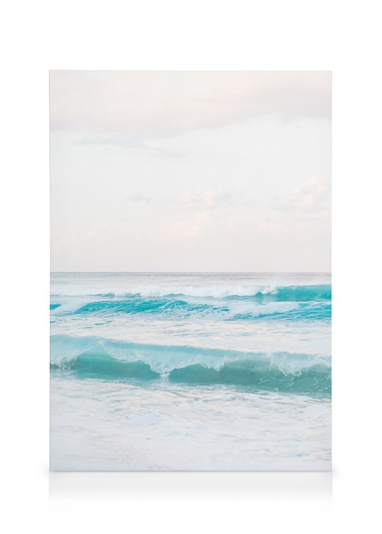 Dreamy Pastel Beach No2 Tableau sur toile