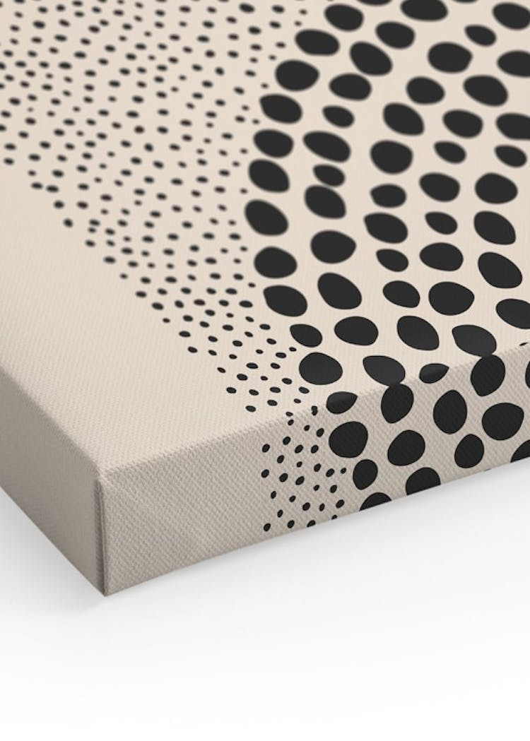 Dotted Pattern Canvas