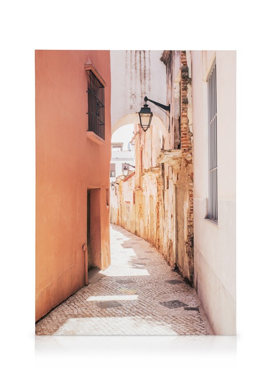 Spanish Alley Stampa su tela