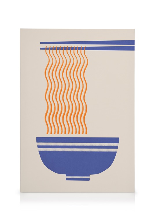 Ramen Noodles Tableau sur toile - Nouilles graphiques - Desenio.ca
