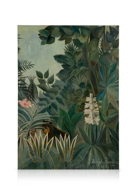 Rousseau - The Equatorial Jungle Tableau sur toile - Jungle peinte ...