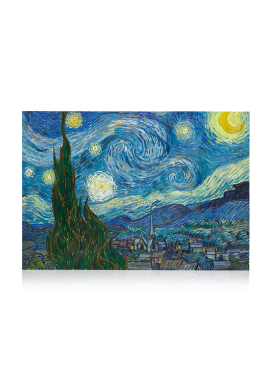Van Gogh - The Starry Night Tableau sur toile - Nuit abstraite - Desenio.ca