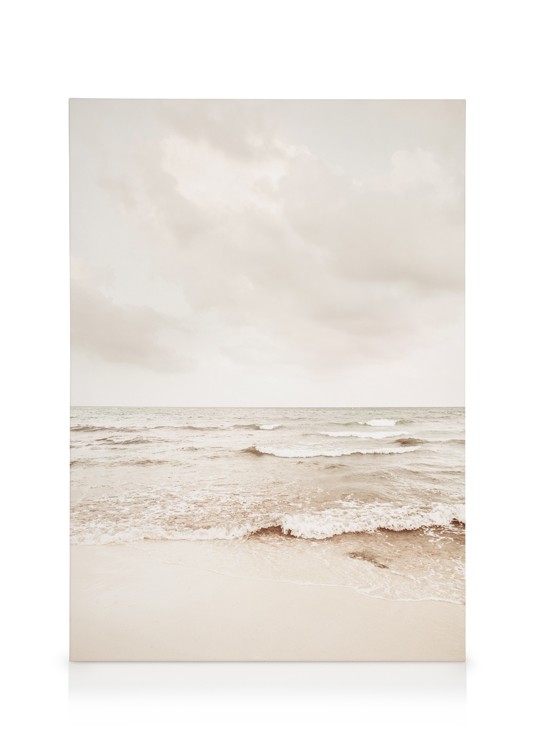 Calming Sea Tableau sur toile - Vagues douces - Desenio.ca