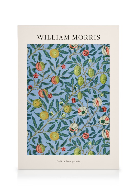 William Morris - Fruit or Pomegranate Canvas print - Fruit en ...