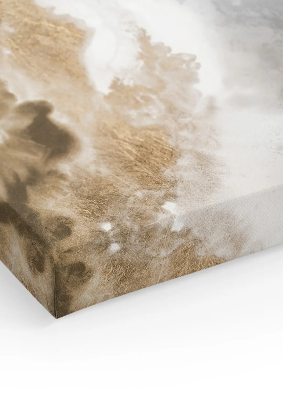Beige Golden Flow No1 Canvas - Beige flow - desenio.co.uk