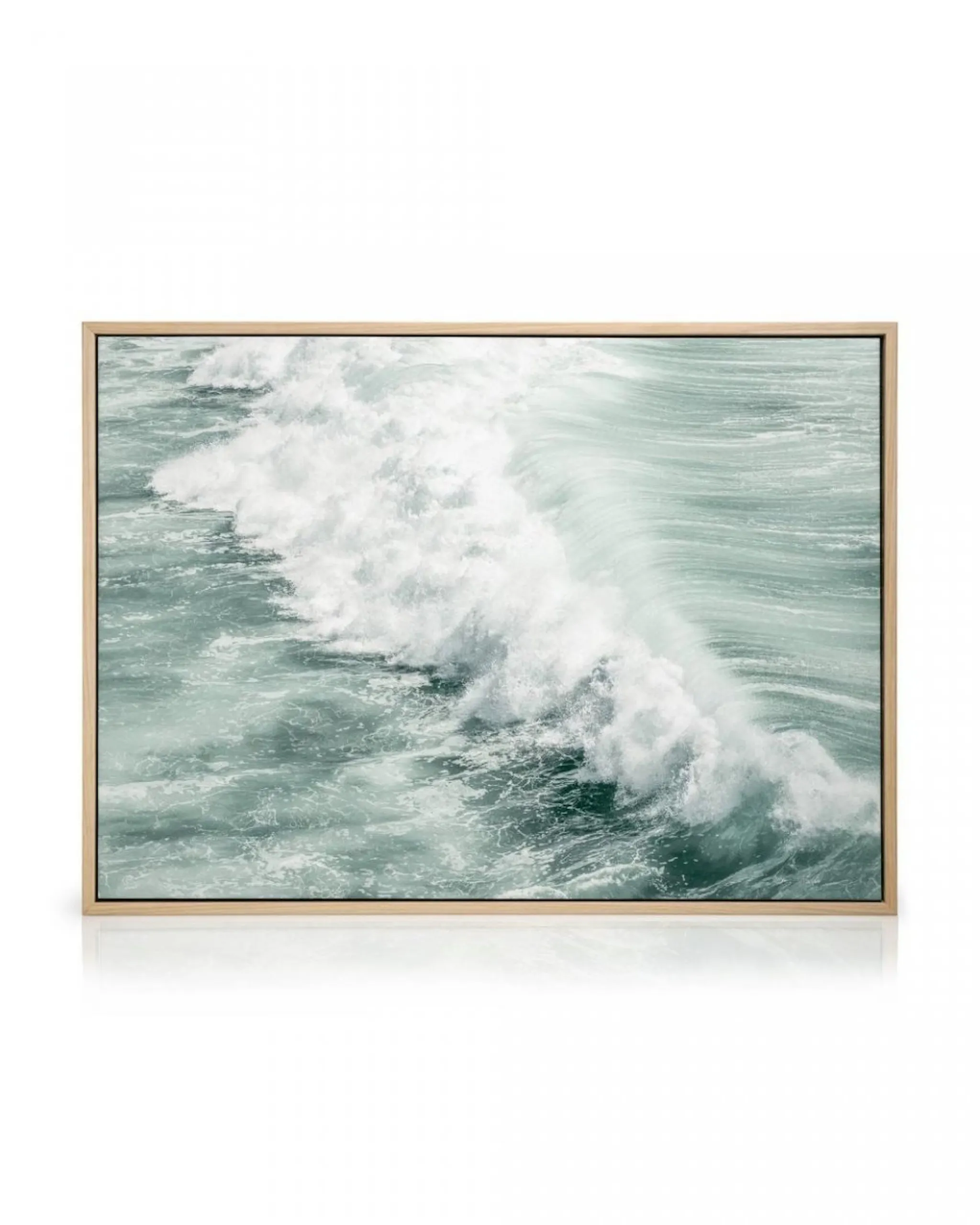 Turquoise Wave Tableau sur toile - Vague océanique turquoise - desenio.fr