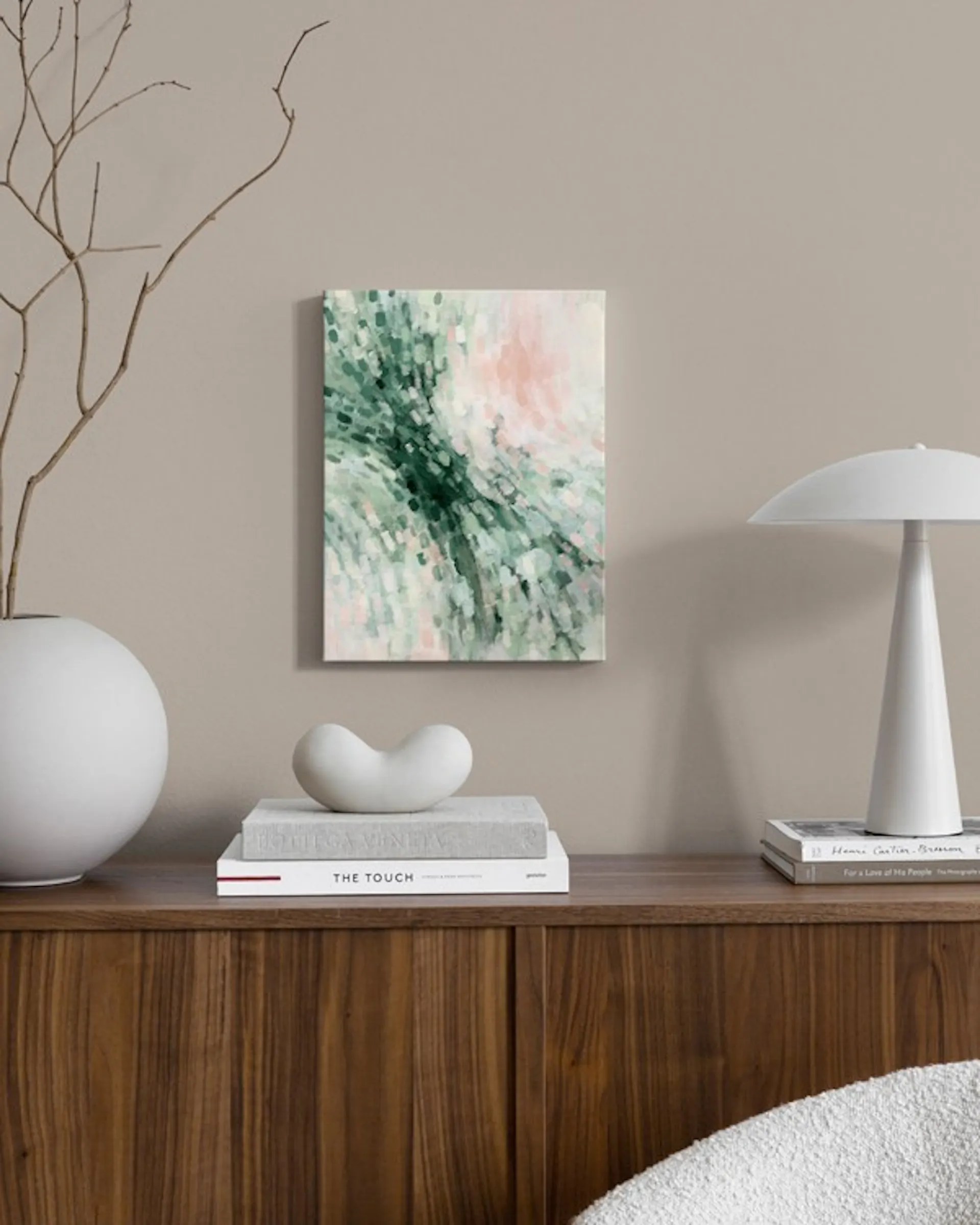 Galerie Verte No2 Tableau sur toile
