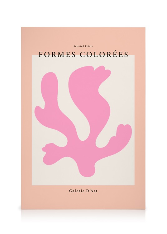 Formes Colorées No1 tableau sur toile