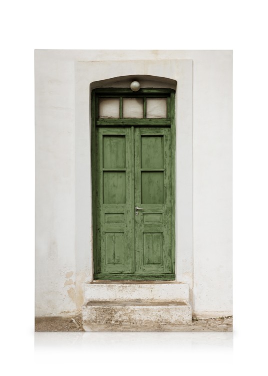 Green Entrance Canvas