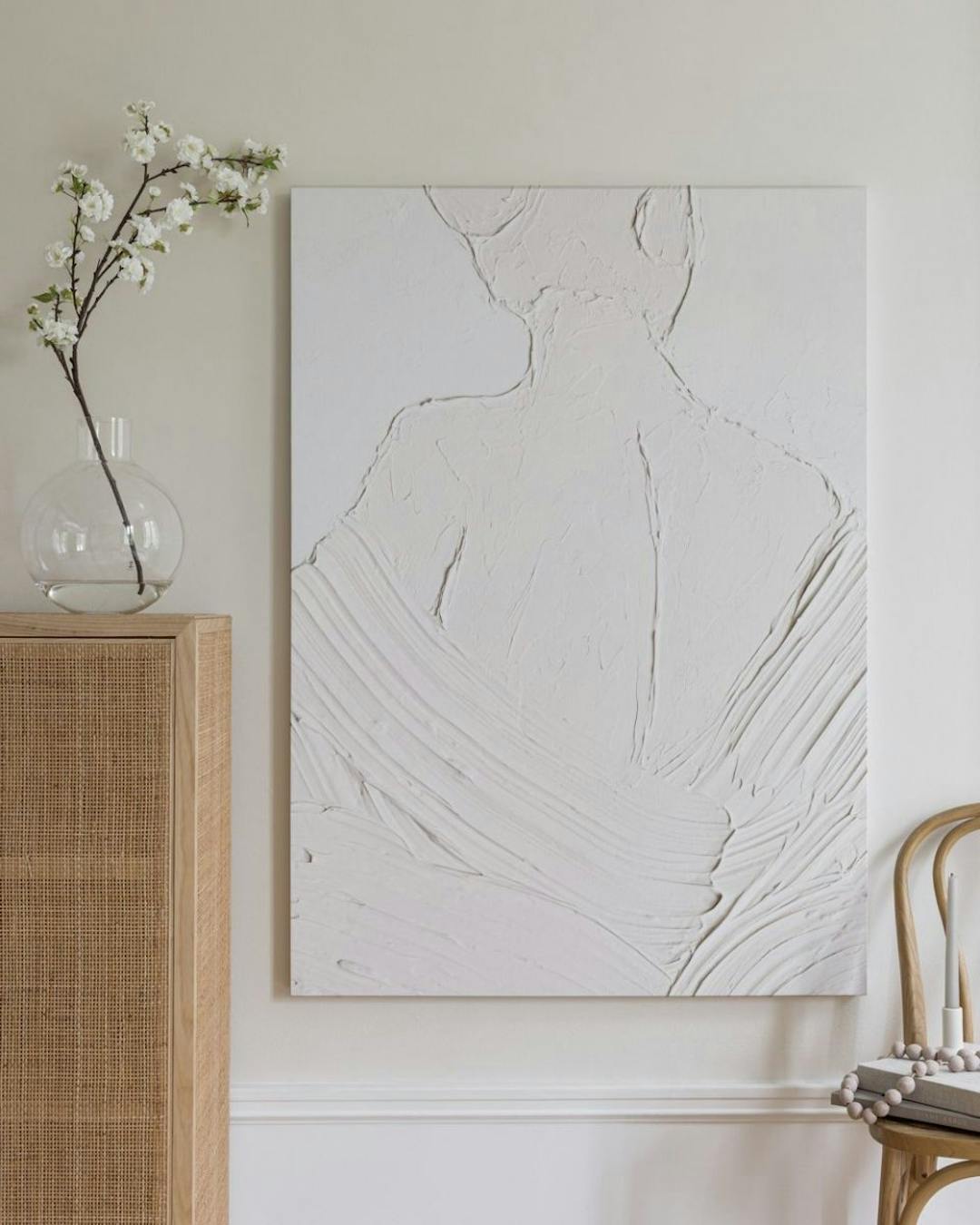 Figurative Texture Canvastavla