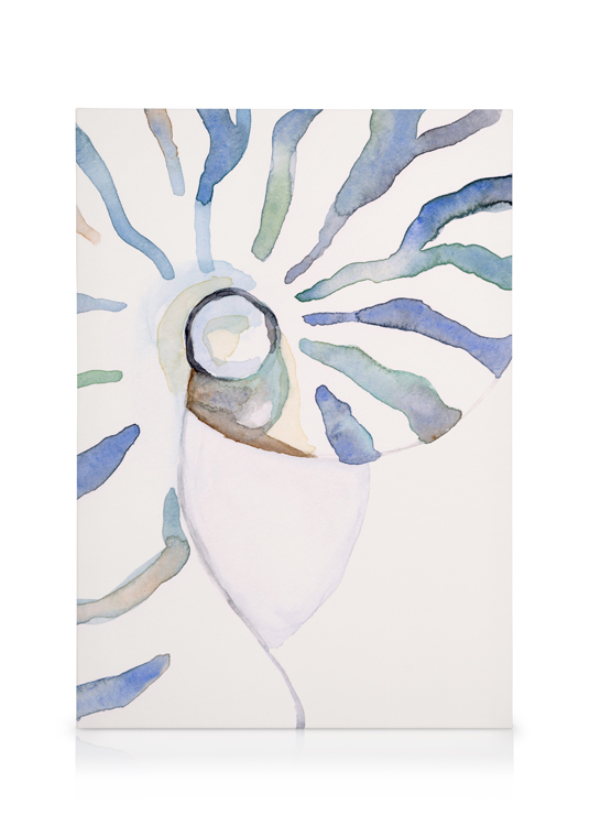 Abstract Seashell Toile