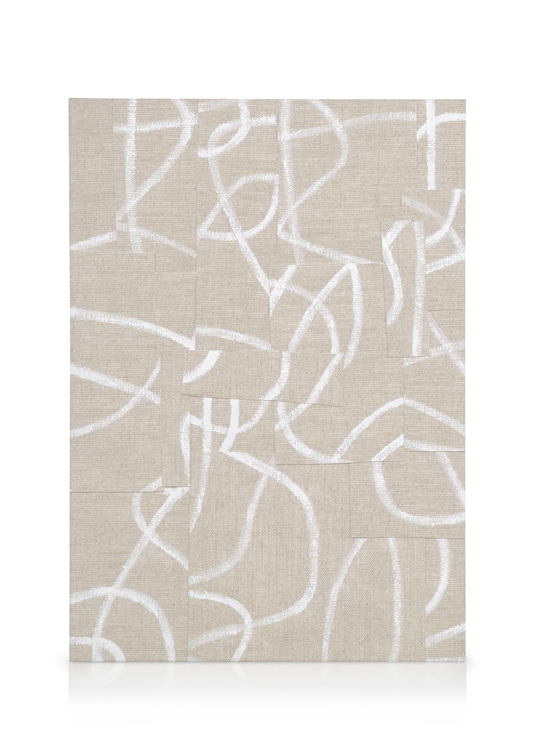 Line Art Patchwork Canvas