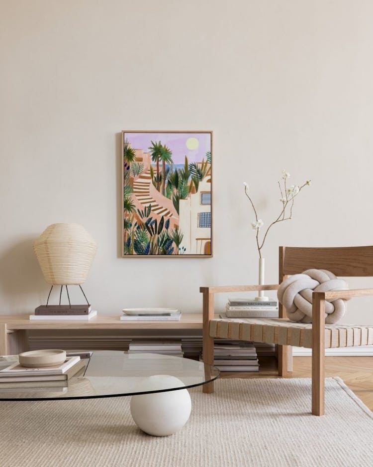 Tropical Print no2 Tableau sur toile