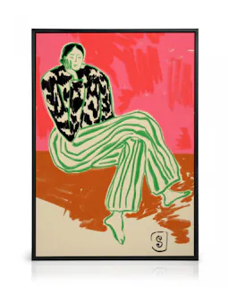 Calm Woman Portrait Canvas
