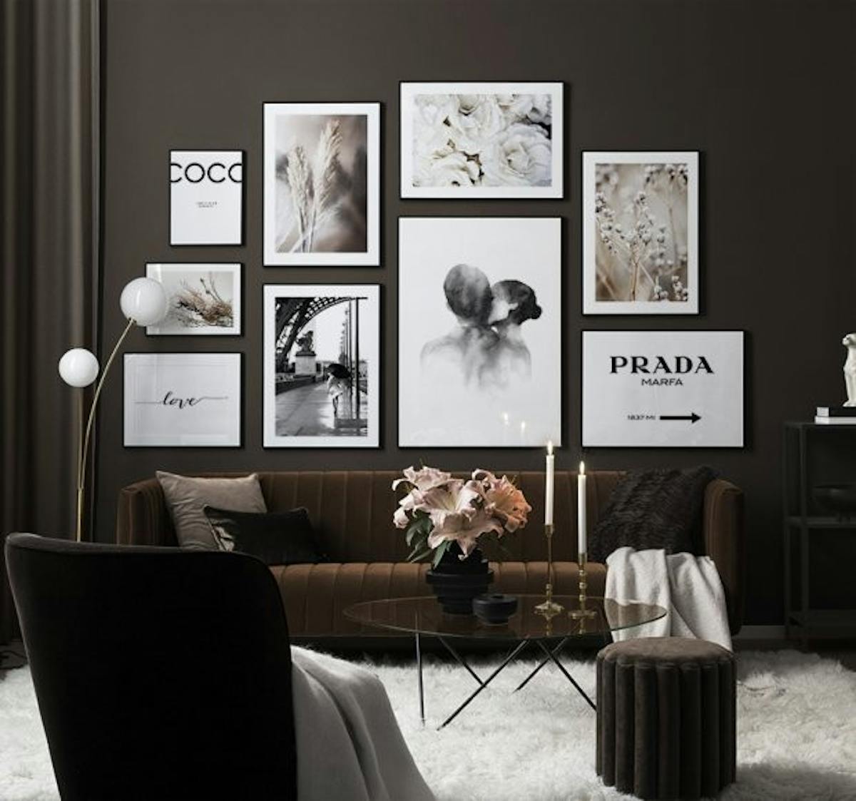 Chanel tavla | Poster och Coco Chanel citat | Affischer online - desenio.se