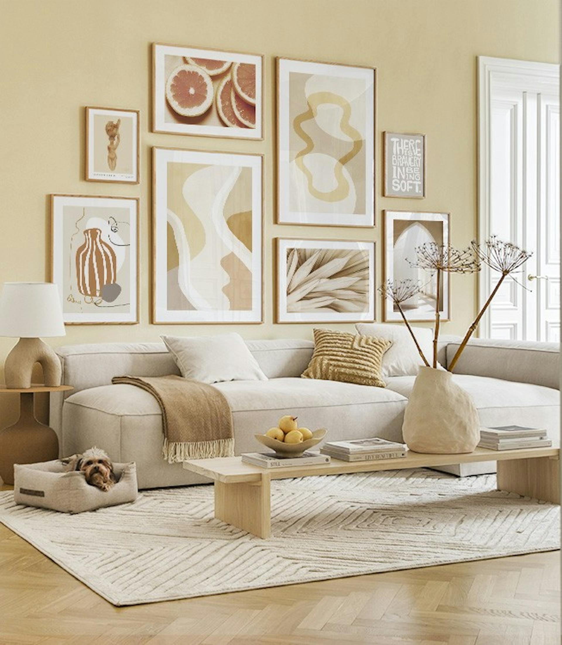 The New Cosy gallery wall - - desenio.com