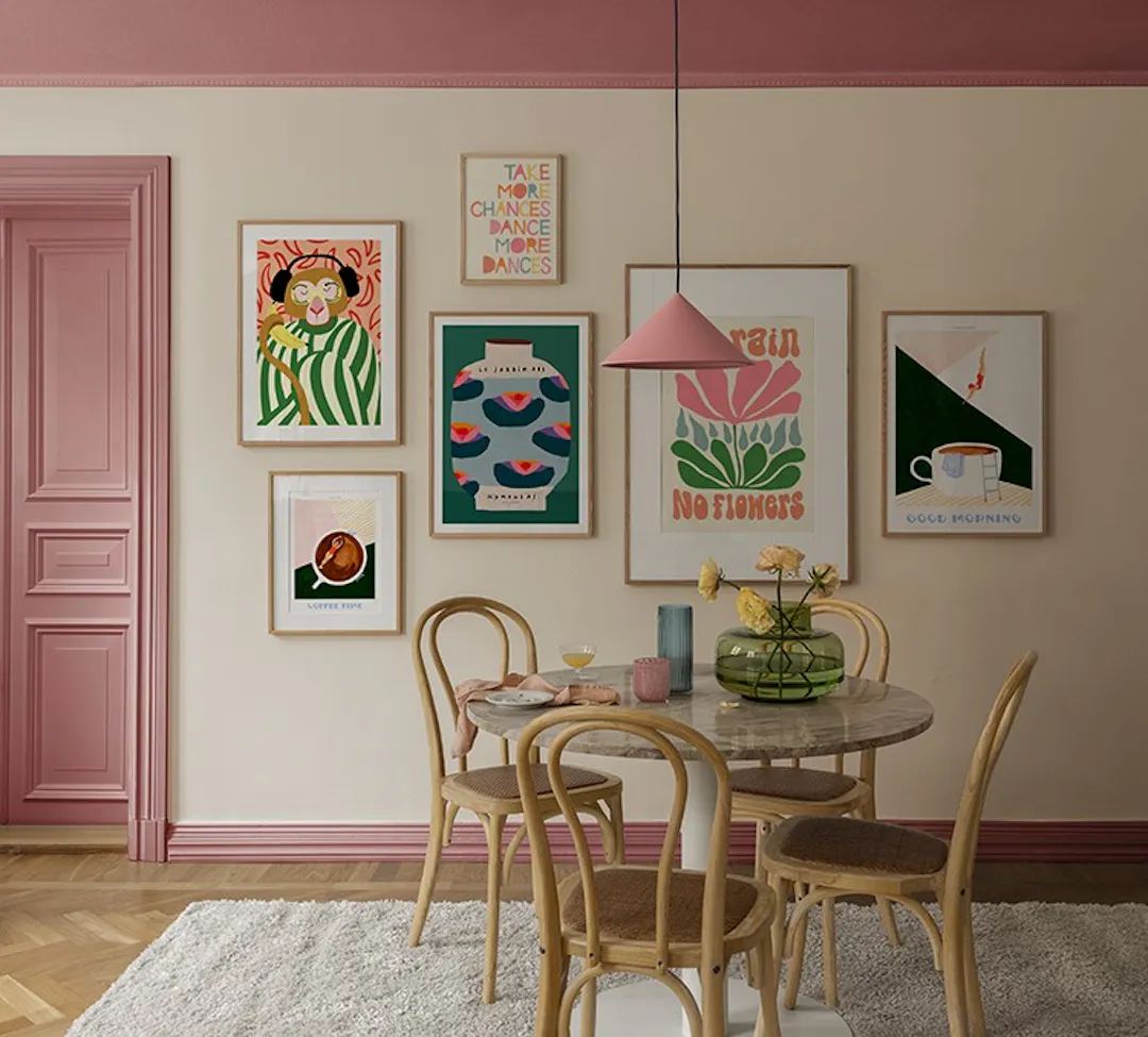 Laura Page - Pastel Table Print